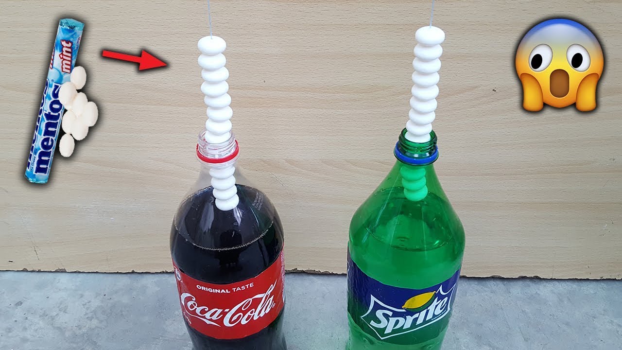 Regular Coke And Mentos