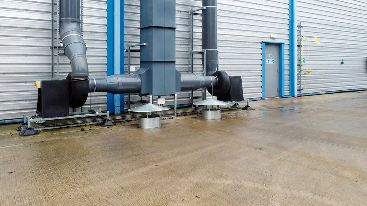 Increasing Our Fume Extraction Capability | ReAgent News
