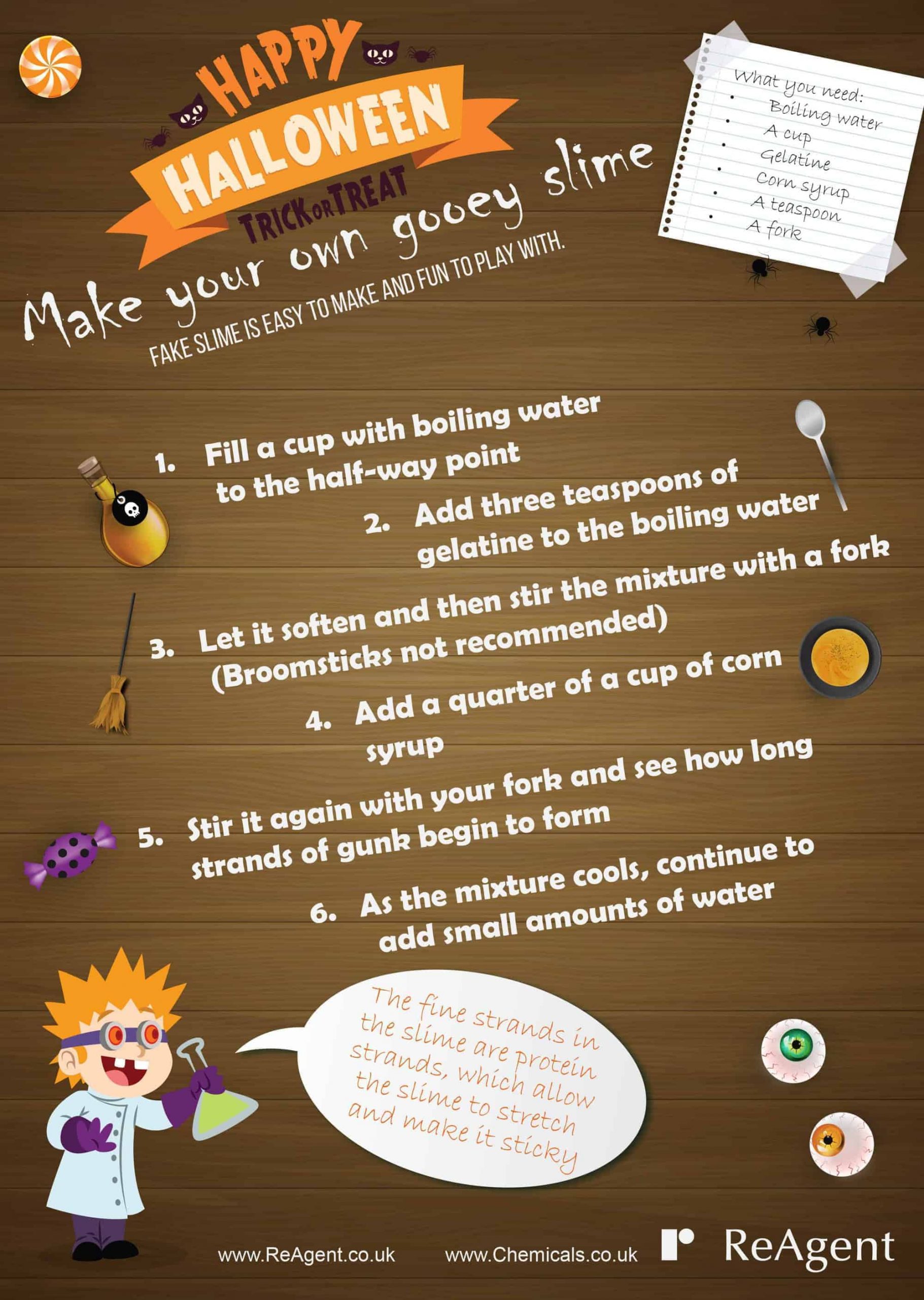 Top 3 Halloween Chemistry Experiments